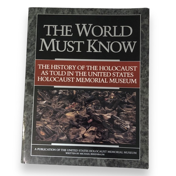 Accents | The World Must Know The History Of The Holocaust Coffee Table ...